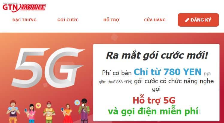 Hướng dẫn đăng ký SIM GTN MOBILE